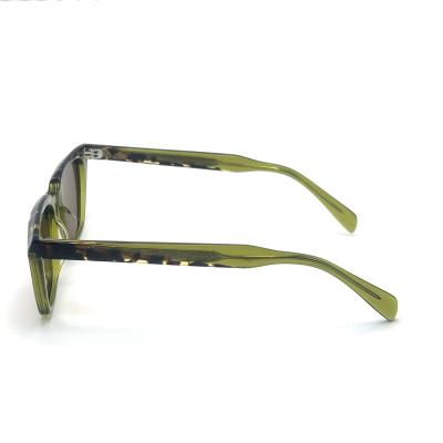 China AS067 Acetate Frame Sunglasses with UV protection sun lenses for sale