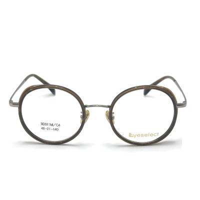 China BD011M Sophisticated Acetate Metal Frames for Women factory