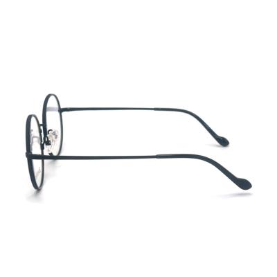 China TD054 Round Titanium Frame with Adjustable Nose Pads Size 52-19-145 for sale