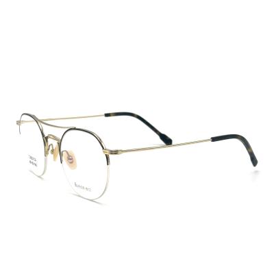 China TD028 Stylish Semi-rilmess Titanium Frame for sale