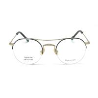 China TD028 Stylish Semi-rilmess Titanium Frame for sale