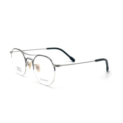 China TD028 Stylish Semi-rilmess Titanium Frame for sale