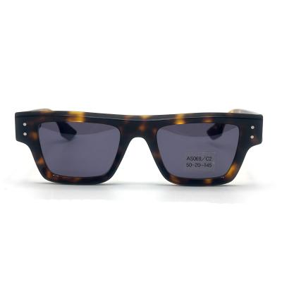 China AS069 Acetate Frame Sunglasses with UV protection 100% and temple length 145mm available for sale