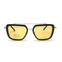 China BS018 Square Acetate Metal Spectacles for sale
