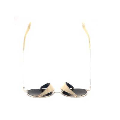 China MS055 Gafas de protección solar con marco metálico redondo y forma de ojos redonda de diseño clásico en venta