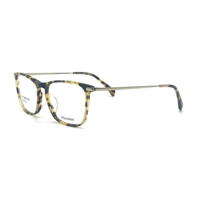 Cina OPT COM001 Acetato Cornice ottica Template in acciaio inossidabile ad alta elasticità in vendita