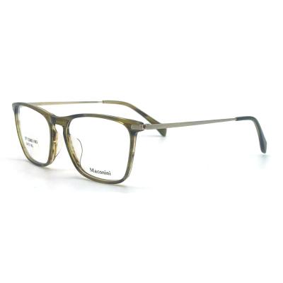 Cina OPT COM001 Acetato Cornice ottica Template in acciaio inossidabile ad alta elasticità in vendita