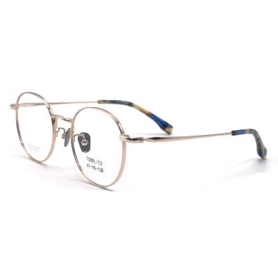 China TD091 Lichtgewicht optische titanium frames voor comfort en stijl Te koop