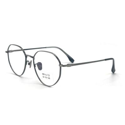 China MD114 Round Metallic Optical Frames 54-18-146 With Lightweight Material for sale