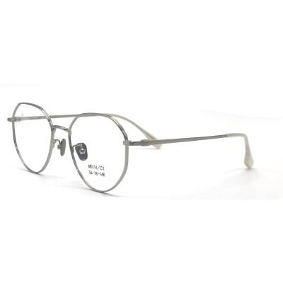 China MD114 Round Metallic Optical Frames 54-18-146 With Lightweight Material for sale
