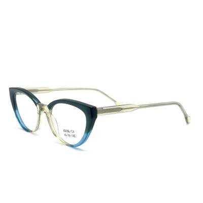 China AD196 Estrutura óptica de acetato elegante para o dia todo Óculos de acetato de conforto à venda