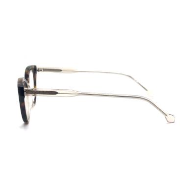 China AD196 Estrutura óptica de acetato elegante para o dia todo Óculos de acetato de conforto à venda
