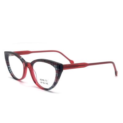 China AD196 Estrutura óptica de acetato elegante para o dia todo Óculos de acetato de conforto à venda
