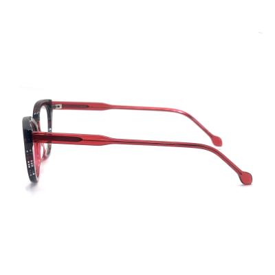 China AD196 Estrutura óptica de acetato elegante para o dia todo Óculos de acetato de conforto à venda