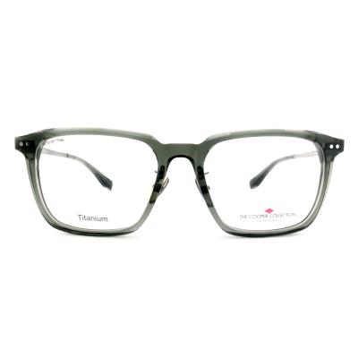 China TPC3359 Acetaat-Titanium-Titaniumframe voor unisexbrillen Te koop