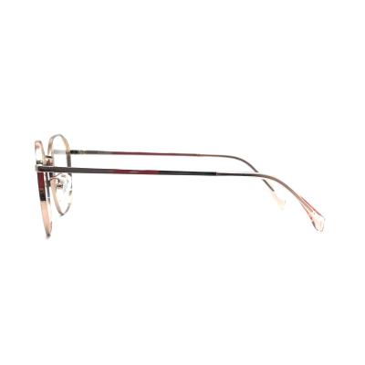 China MD081T Slank en stijlvol titanium optische frames Te koop