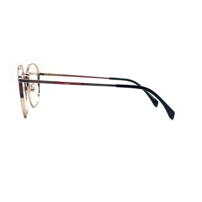 China MD081T Slank en stijlvol titanium optische frames Te koop