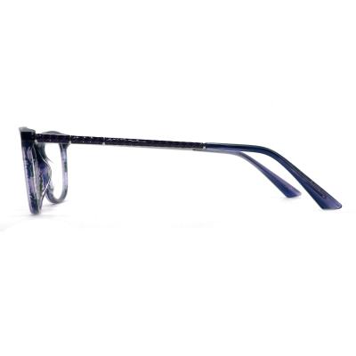 Cina AD198M Cornice ottica in acetato con tempie delicate in vendita