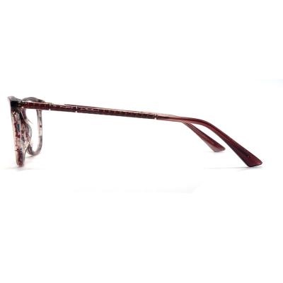 Cina AD198M Cornice ottica in acetato con tempie delicate in vendita