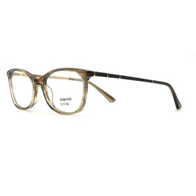 Cina AD198M Cornice ottica in acetato con tempie delicate in vendita