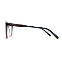 China AD204 Acetate Optical Frame Customized for Optimal Performance and Square Shape for sale