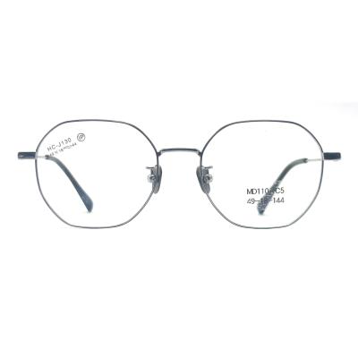 China MD110 Marcos ópticos metálicos unisex con fabricación de acero inoxidable en venta