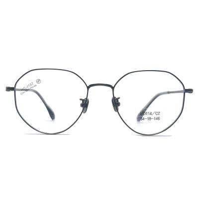 China MD114 Round Metallic Optical Frames 54-18-146 With Lightweight Material for sale