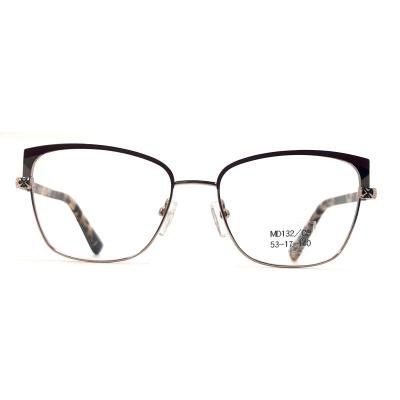 China MD132 Estruturas ópticas metálicas unisex Material de aço inoxidável de qualidade superior à venda