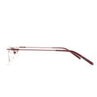 China MD133 Square Metallic Optical Frames Unisex Classic Design for sale