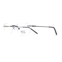 China MD133 Square Metallic Optical Frames Unisex Classic Design for sale