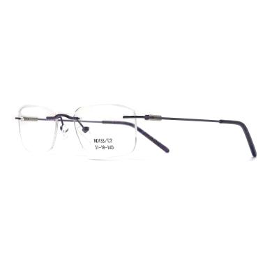 Cina MD133 Quadratura Metallico Cornici Ottiche Unisex Design Classica in vendita