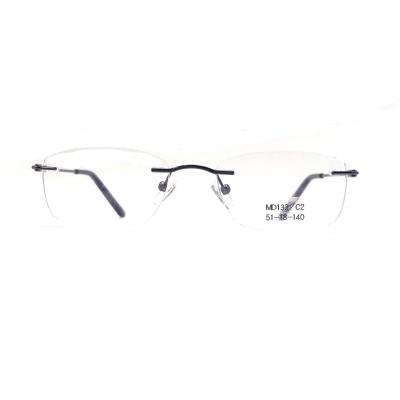 Cina MD133 Quadratura Metallico Cornici Ottiche Unisex Design Classica in vendita