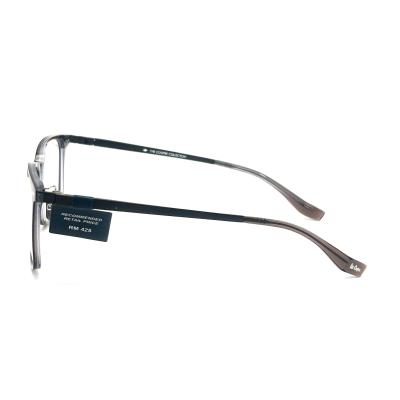 China FP3435 Vierkante oogvorm Acetaat Titanium frame Unisex ontwerp Te koop