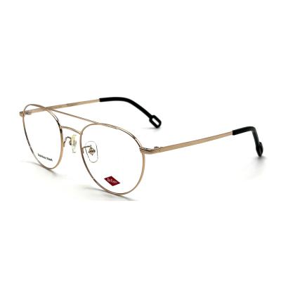 China FM7128 Marcos ópticos metálicos unisex con anchura de lente de 50 mm en venta