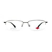 China TF3242 Unisex Rectangle Titanium Optical Frame Lightweight Material for sale