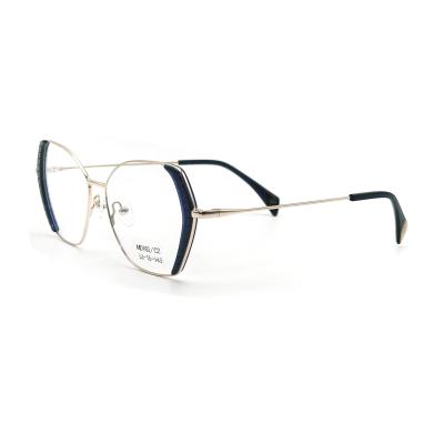 Cina MD160 Quadratura in acciaio inossidabile Unisex Optical Metal Frame in vendita