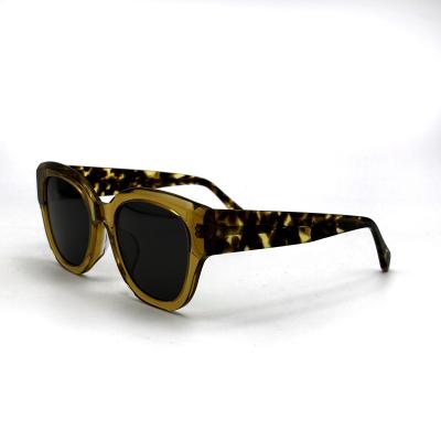 Cina AS107 Occhiali da sole unisex quadrati di stile Cornice in acetato CR 39 Lenti 100% protezione UV in vendita