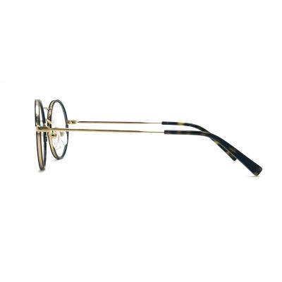 China Stainless Steel Round Optical Frames with Enhanced Durability-model MD158 ,OEM/ODM Manufacturer for sale
