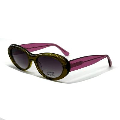 Cina Occhiali da sole da farfalla classici da donna con Strass-AS119,ODM/OEM Factory in vendita
