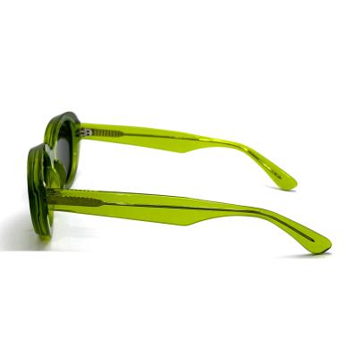 China Acetate Frame Sunglasses Fashionable Oval Eye Shape and Classic Frame Style-model AS075,Sunglasses Manufactory OEM/ODM for sale