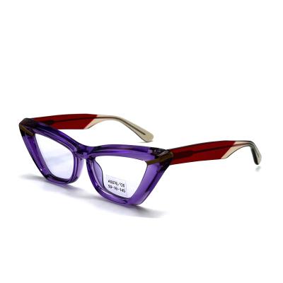 China Acetate Sheet Butterfly Eye Shape Acetate Frame Sunglasses-model AS076 ,Customized /OEM Sunglasses Factory for sale