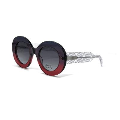 China Acetaatframe Zonnebrillen Acetaatplaat 100% UV-bescherming -model AS167, Zonnebrillen OEM-fabrikant Te koop