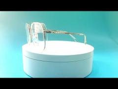 BD125T Acetaatmetalen frames met titanium tempels