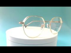 BD128T Unisex metalen acetaat met titanium - betrouwbaar en modern