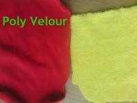 China POLYESTER VELOUR FABRIC for sale