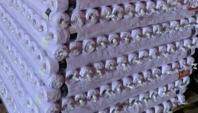 China 9100 100% Spun polyester  voile fabric for sale