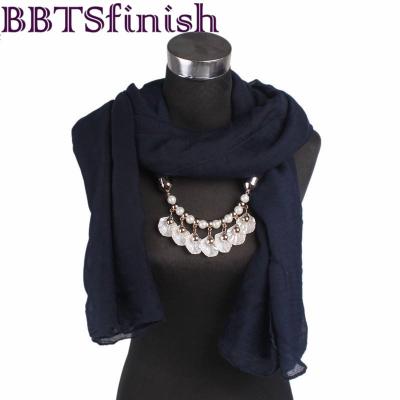China Spun Polyester Voile Super High Twisted --- BBTSfinish Brand scarf and fabric supplying for sale