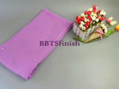 China Spun Polyester Voile Super High Twisted --- BBTSfinish Brand scarf and fabric supplying for sale