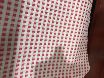 Cationic Yarn check strips design fashion knitting fabric