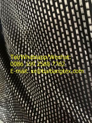 3D jacquad design dot/strip/check knitting fabric fashion and traditional designer producing